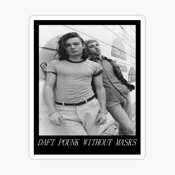 "Daft Punk " Sticker by Rincones | Redbubble