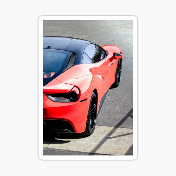 "Ferrari 488" Sticker for Sale by jjduncan | Redbubble