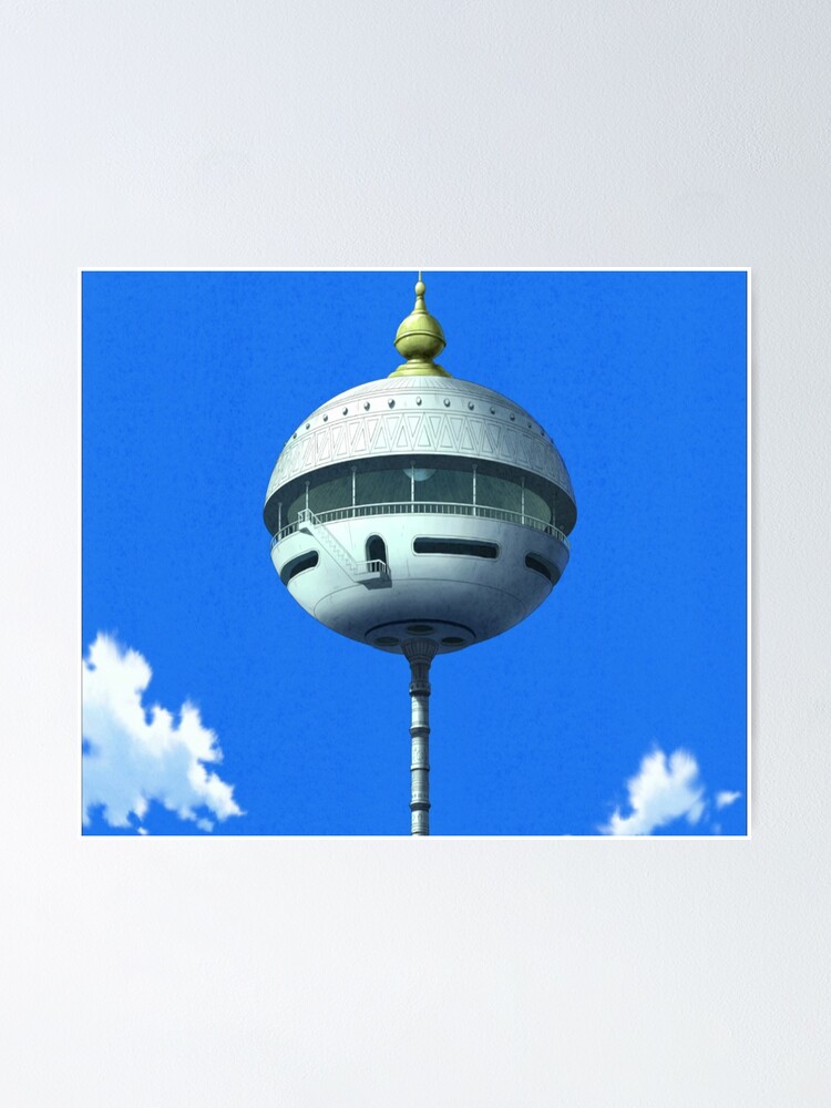 "DBZ TOWER" Poster by Pharaon33 | Redbubble