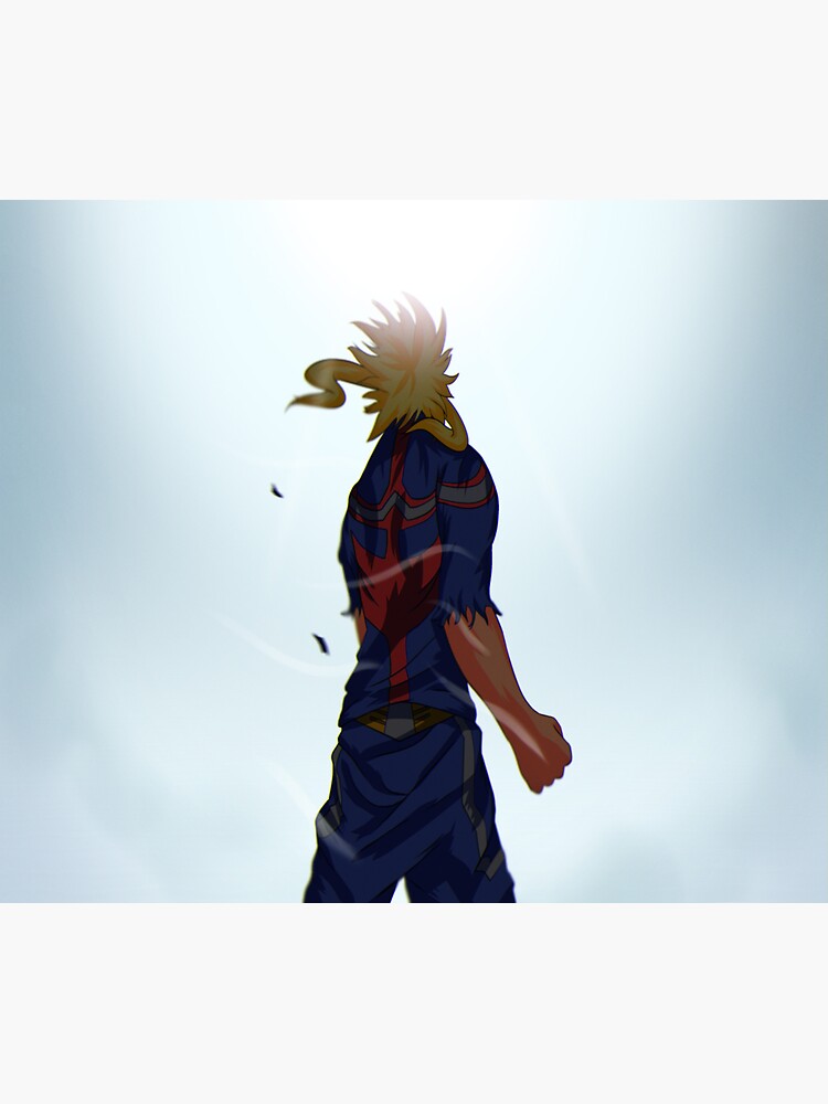 "ALL MIGHT" Sticker by Pharaon33 | Redbubble