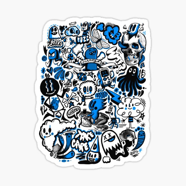"Strange and Unusual" Sticker for Sale by wottoart | Redbubble