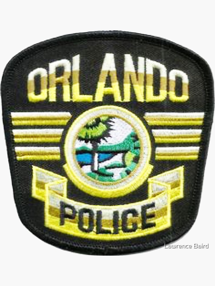 "Orlando Florida Police Department" Sticker for Sale by lawrencebaird ...