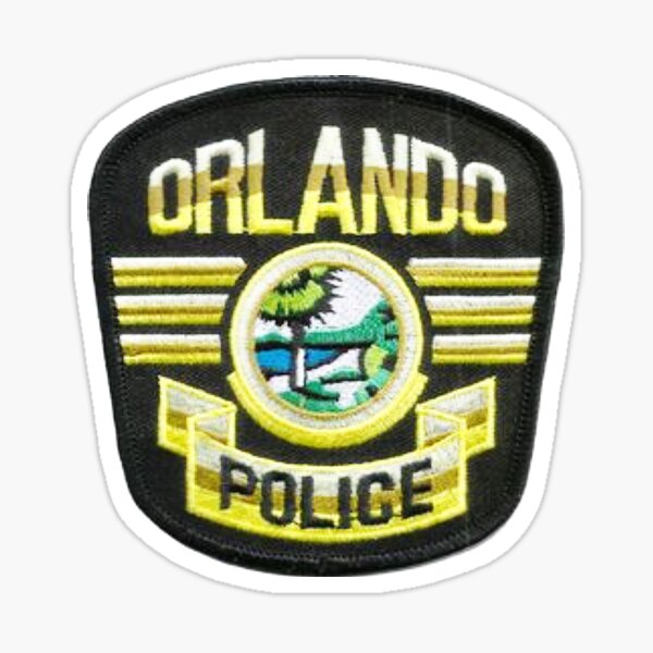 "Orlando Florida Police Department" Sticker for Sale by lawrencebaird ...