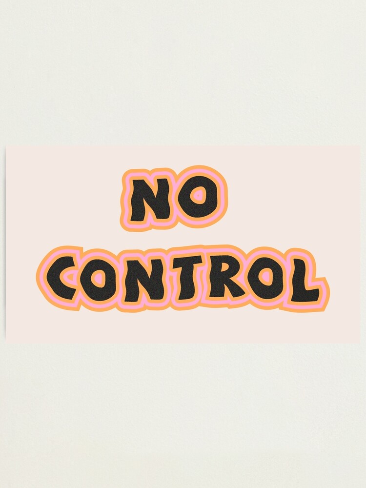 " no control quote vintage sticker 80s aesthetic, stickers for ...