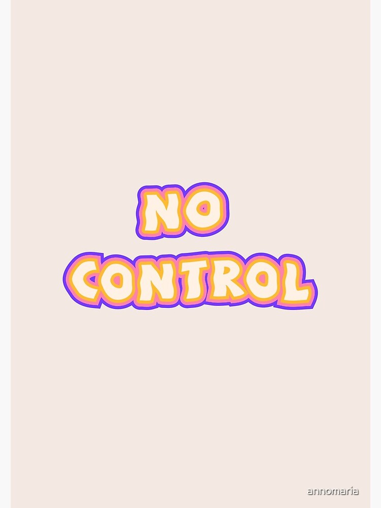 "no control quote vintage sticker 80s aesthetic, stickers for ...