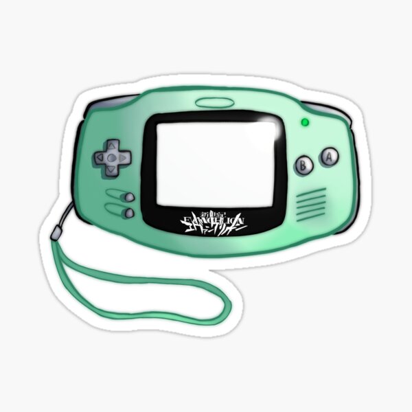 "Gameboy Advance" Sticker by cheesemcham | Redbubble