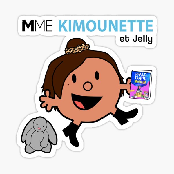 "Mrs. Kim" Sticker by Devinlabi | Redbubble