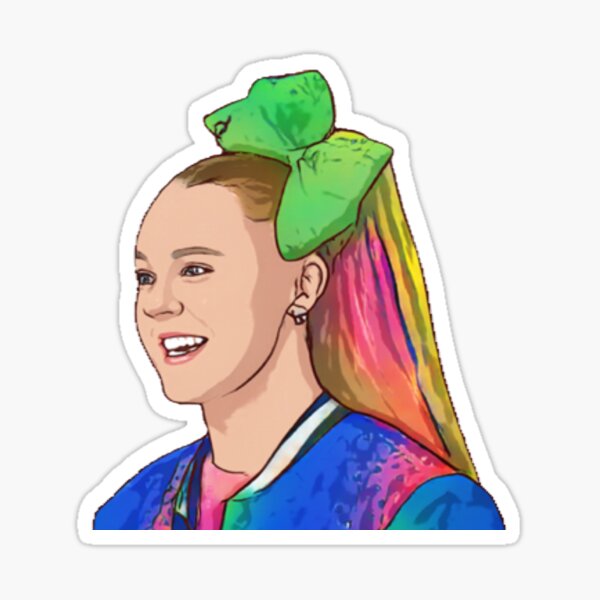 "Jojo Siwa" Sticker by fairywater | Redbubble