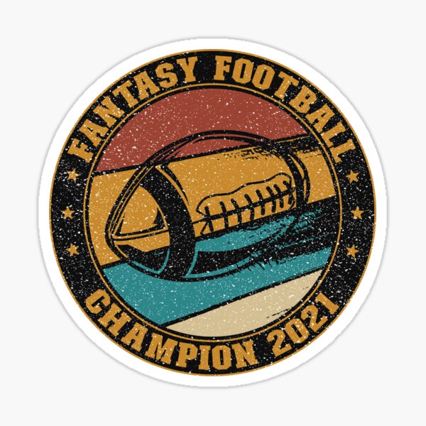 "Fantasy Football Champ Gift 2021 Champion Winner" Sticker for Sale by ...