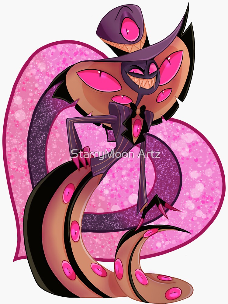 "Sir Pentious- Hazbin Hotel" Sticker for Sale by Starry Moon Artz ...