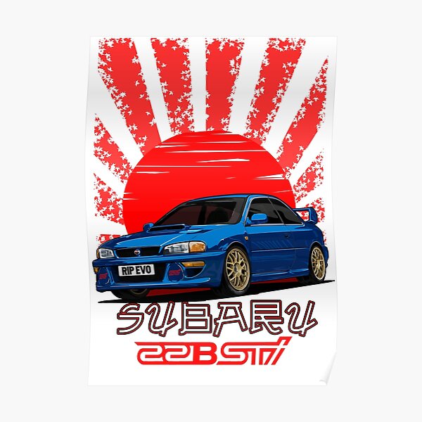 Subaru Posters | Redbubble