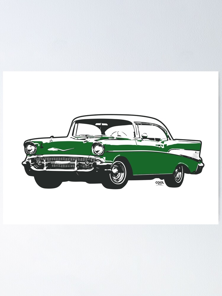 "57 Green CBA" Poster by CoolRide | Redbubble