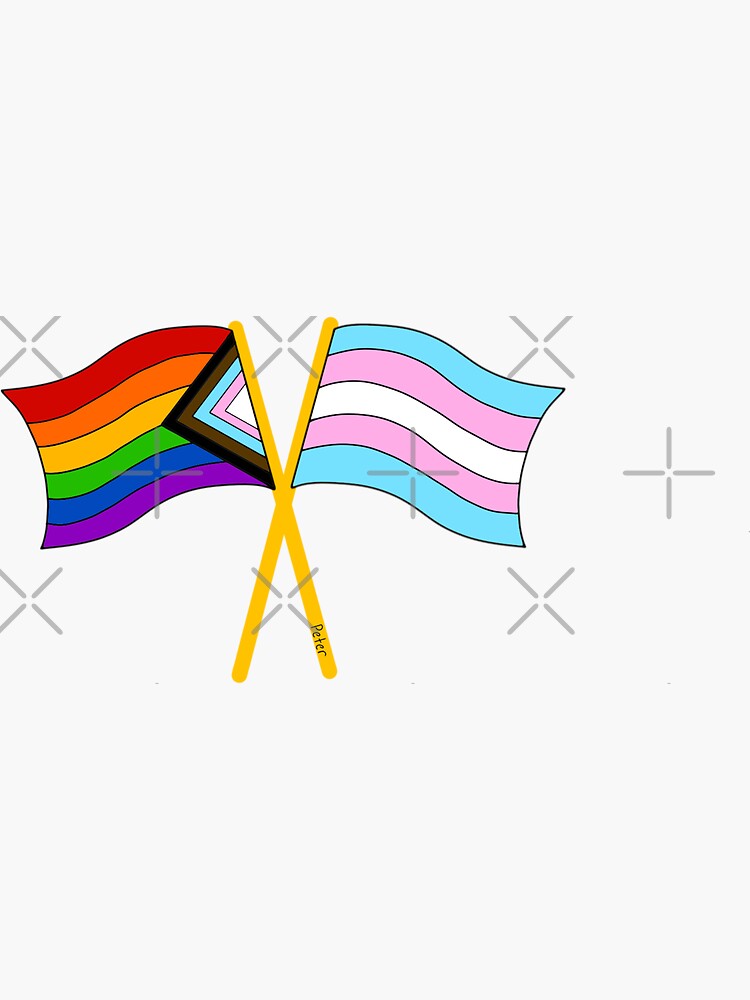 "Progress Flags" Sticker for Sale by INFPslytherpuff | Redbubble