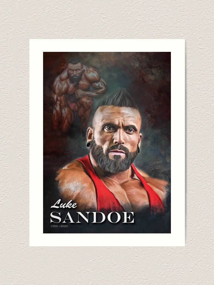 "Luke Sandoe IFBB The Juggernaut" Art Print for Sale by Davinci1968 ...