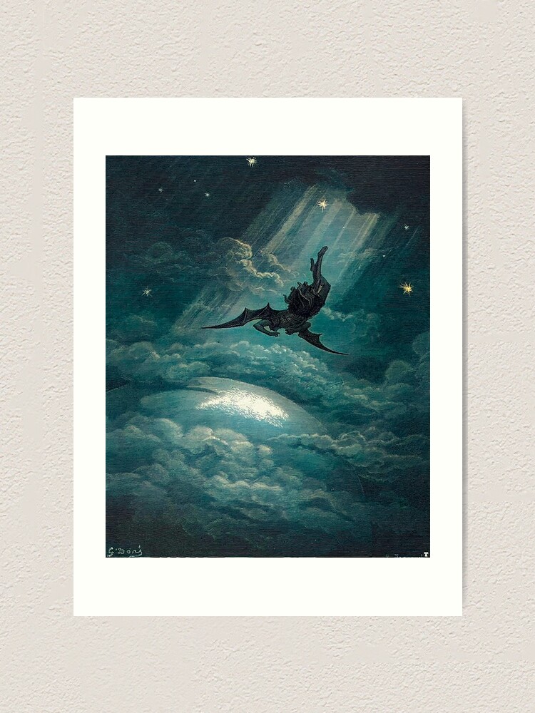 "Paradise Lost (Colorized) by Gustave Doré" Art Print for Sale by ...
