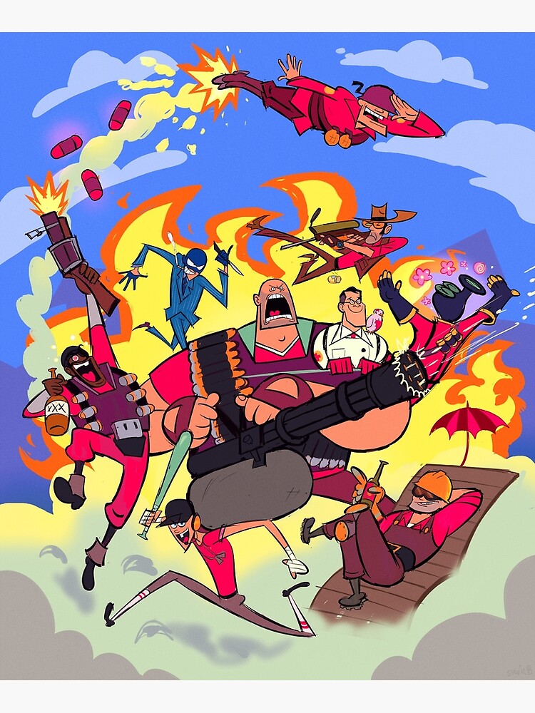 "team fortress 2" Poster for Sale by stebvi | Redbubble