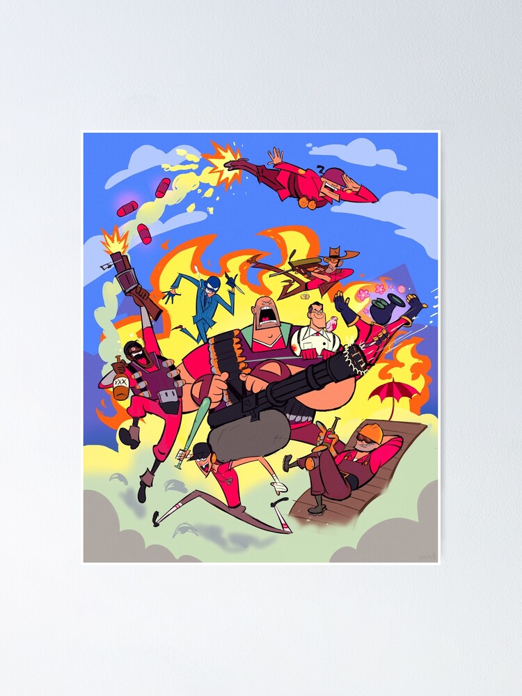 "team fortress 2" Poster for Sale by stebvi | Redbubble