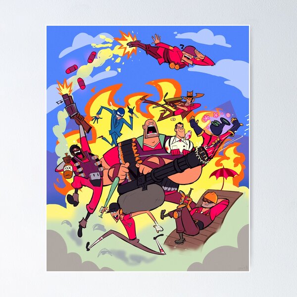 "team fortress 2" Poster for Sale by stebvi | Redbubble