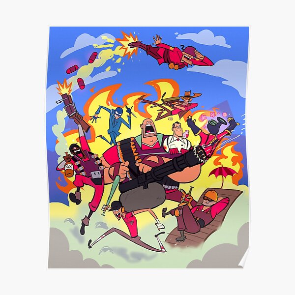"team fortress 2" Poster for Sale by stebvi | Redbubble