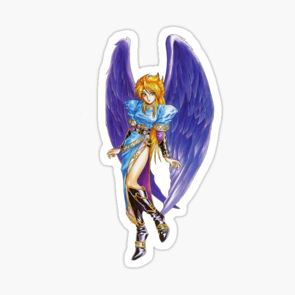 "Breath of Fire 2 - Nina" Sticker for Sale by MyopicMirror | Redbubble