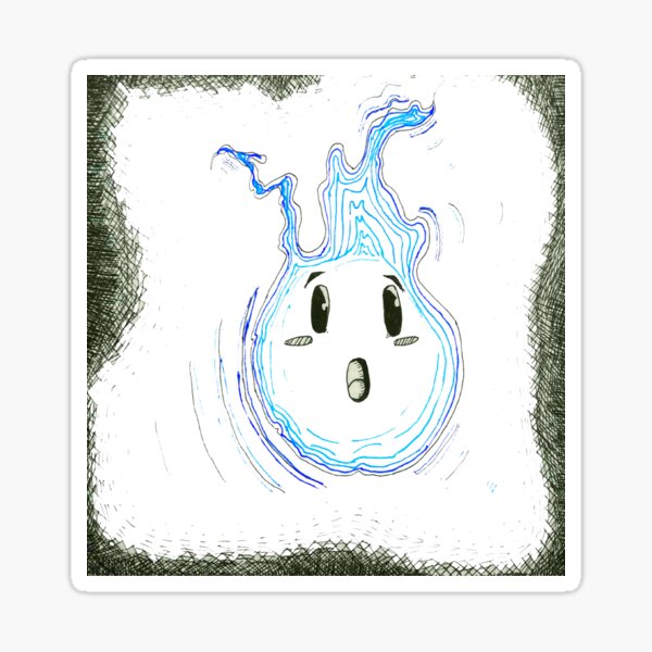 "Wisp" Sticker by thekrausshauss | Redbubble