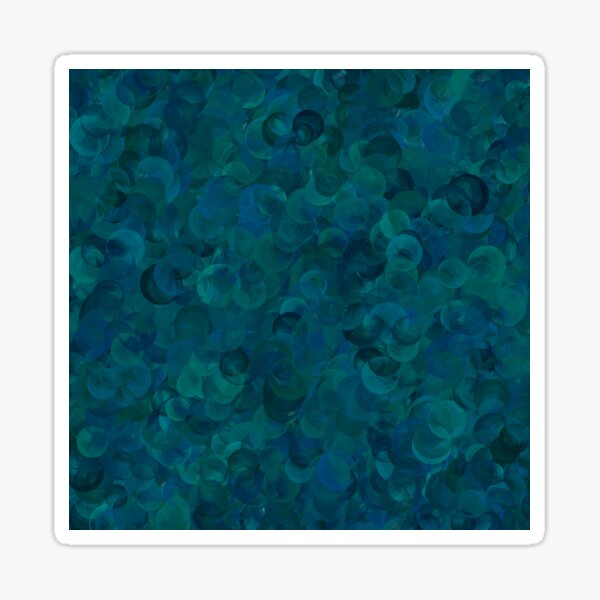 "blue bubbles" Sticker for Sale by Aerofare | Redbubble