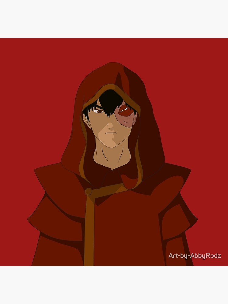 "Hooded Prince Zuko ATLA" Poster for Sale by Art-by-AbbyRodz | Redbubble