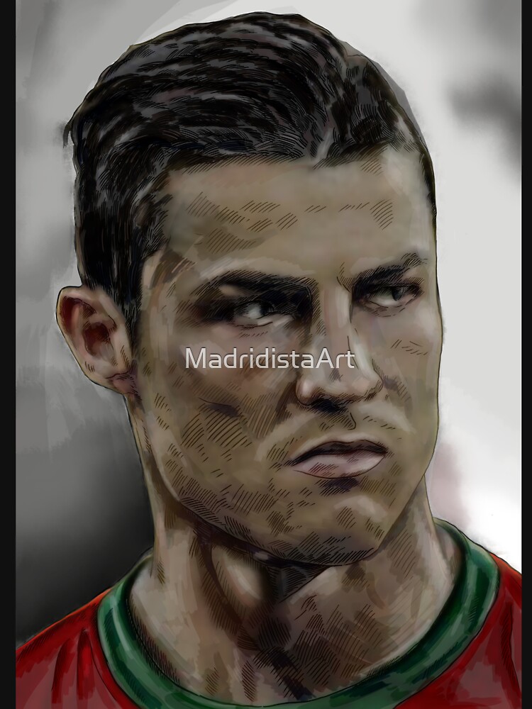 "Cristiano Ronaldo" T-shirt for Sale by MadridistaArt | Redbubble | cr7 t-shirts - cristiano t ...