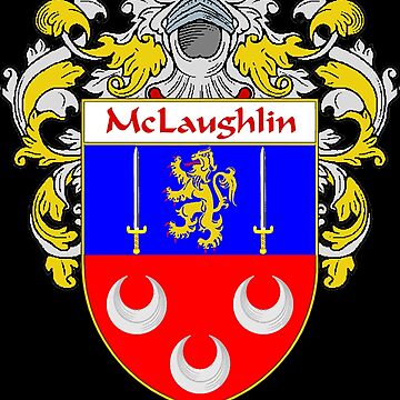 "McLaughlin Coat of ArmsFamily Crest Classic" Sticker for Sale by ...