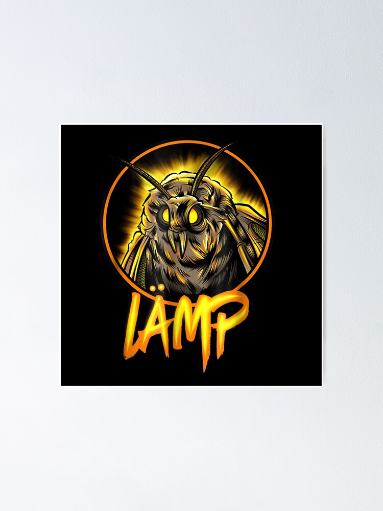 "Moth Meme Moth Lamp" Poster for Sale by TimmyRobinson | Redbubble