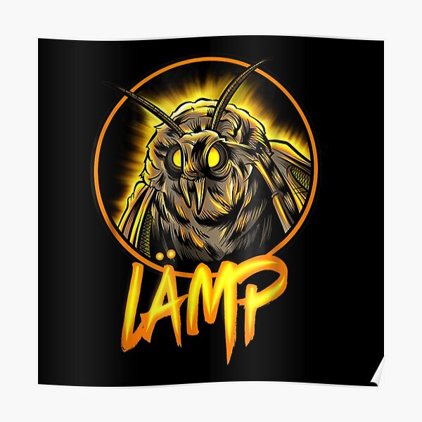"Moth Meme Moth Lamp" Poster for Sale by TimmyRobinson | Redbubble