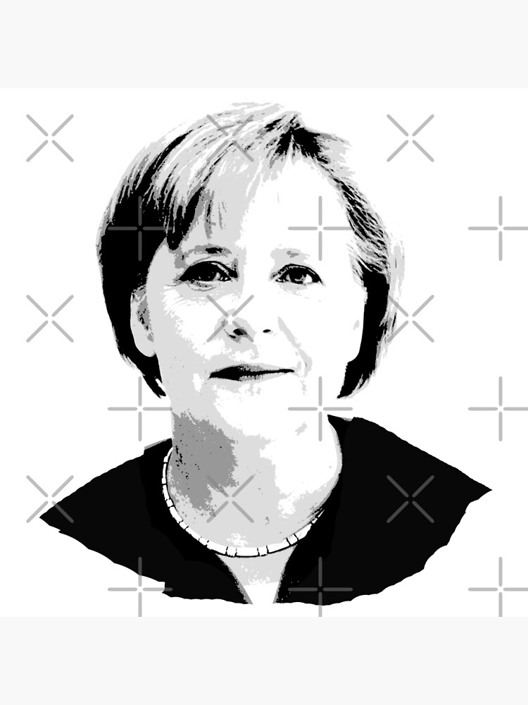 "Angela Merkel" Poster for Sale by popdesigner | Redbubble