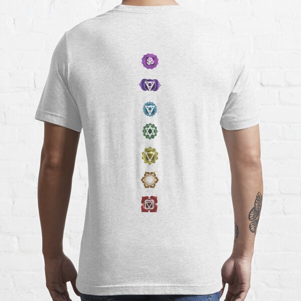 "7 chakras " T-shirt for Sale by alzarac | Redbubble | root chakra t ...