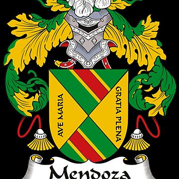 "Mendoza Coat of Arms - Family Crest" Sticker for Sale by joslinprent26 ...