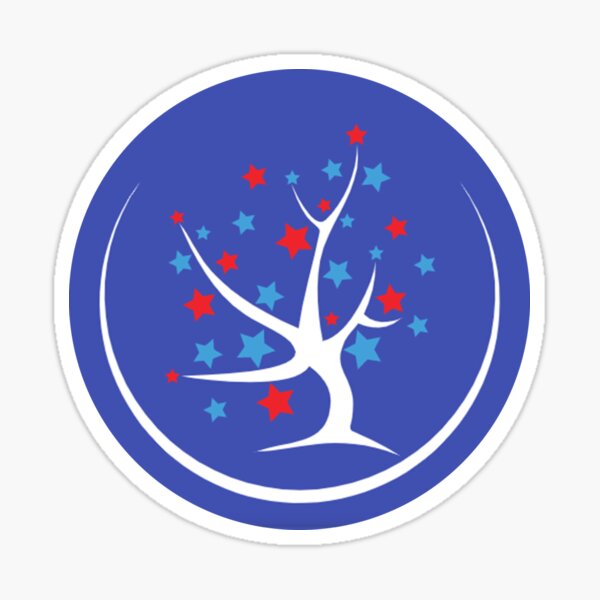 "Centennial Stars" Sticker for Sale by Avery239 | Redbubble