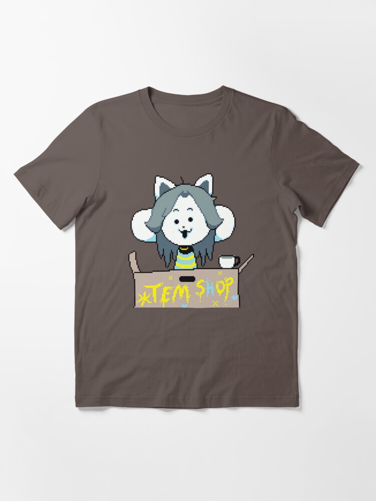 "Tem Shop" T-shirt for Sale by Shulktime | Redbubble | temmie undertale ...