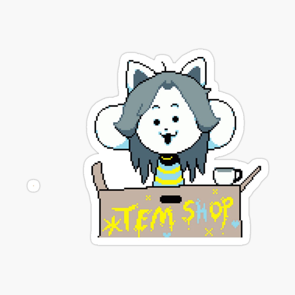 Temmie Shop Quotes Tem Shop Merch & Gifts For Sale | Redbubble