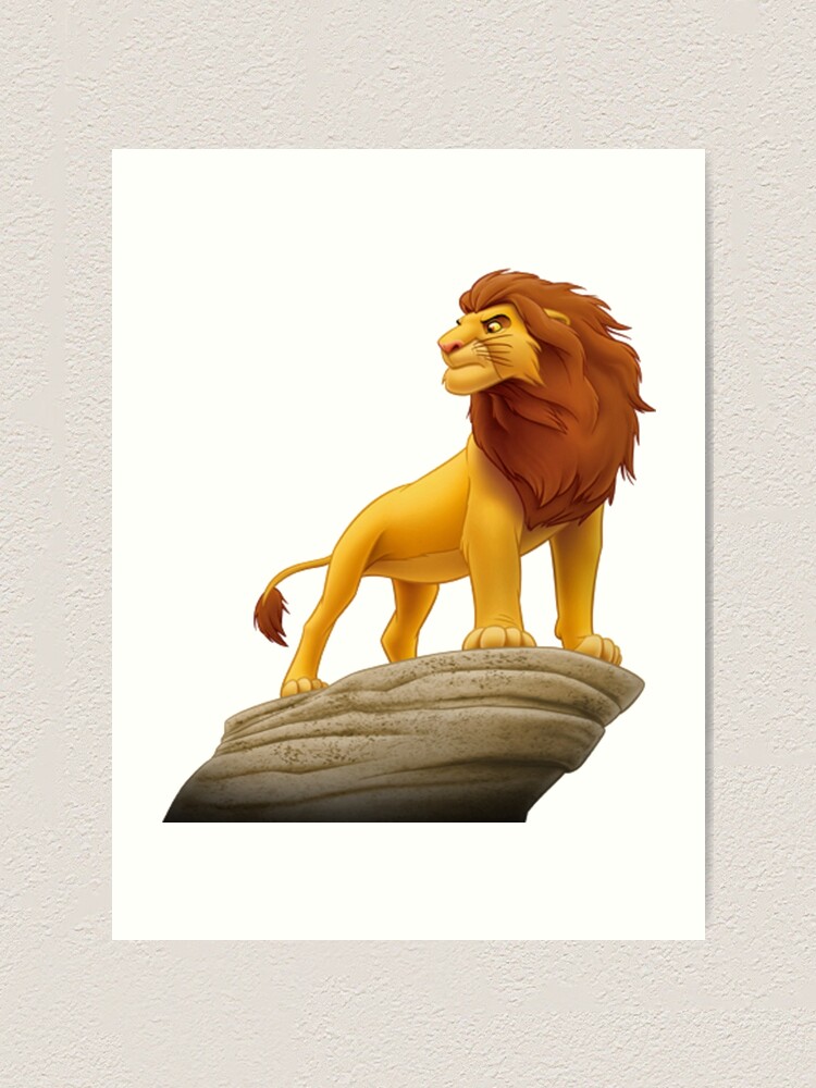 "Simba" Art Print for Sale by ThroneOfShadows | Redbubble