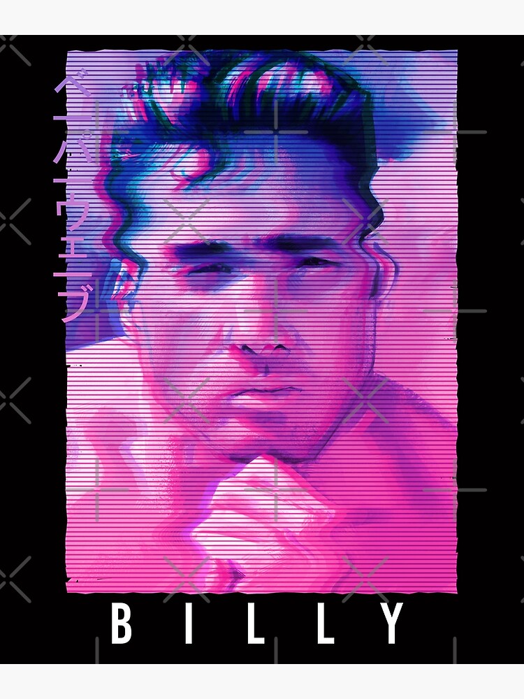 "Vaporwave Billy Gachimuchi Herrington" Art Print by Tylernotcreator ...