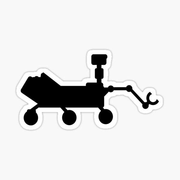 "Mars Rover Family - Perseverance" Sticker by A-T-L-A-S- | Redbubble