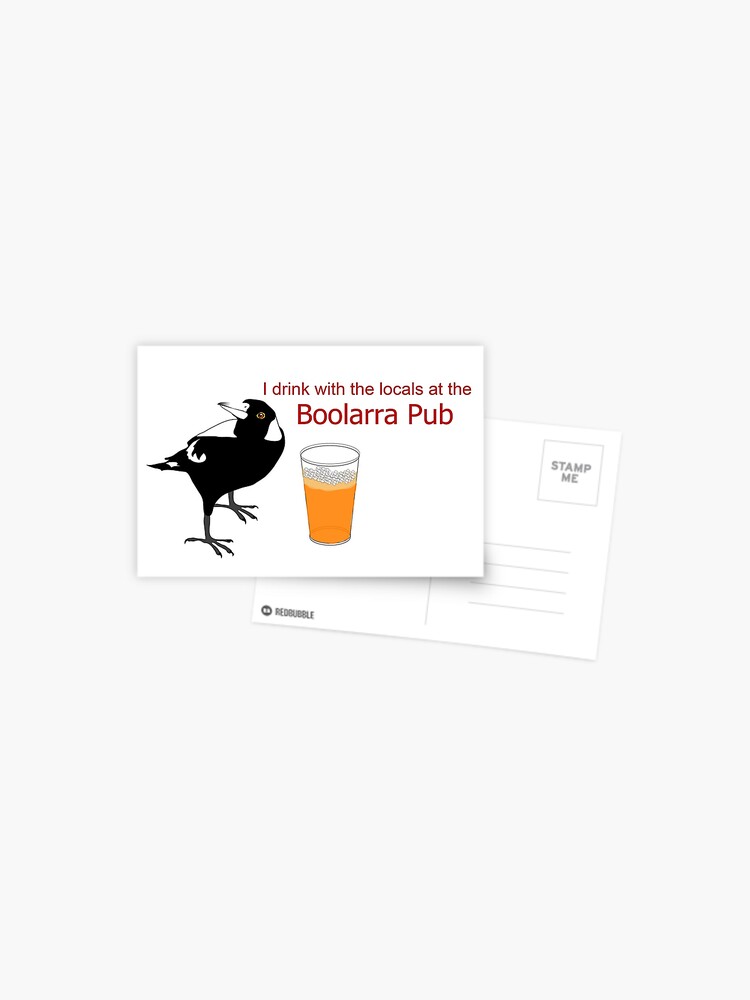 "Boolarra Pub Card" Postcard for Sale by rodesigns | Redbubble