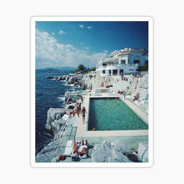 "Antibes 1976" Sticker for Sale by messnerraymon | Redbubble