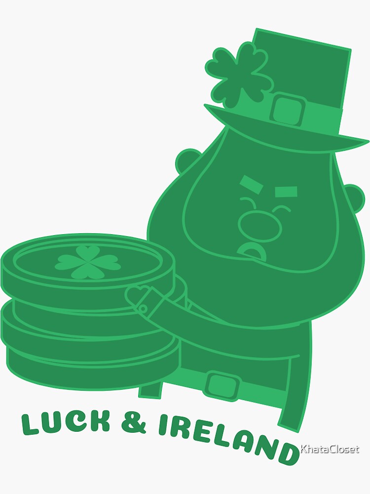 "Mr. Luck" Sticker for Sale by KhataCloset | Redbubble