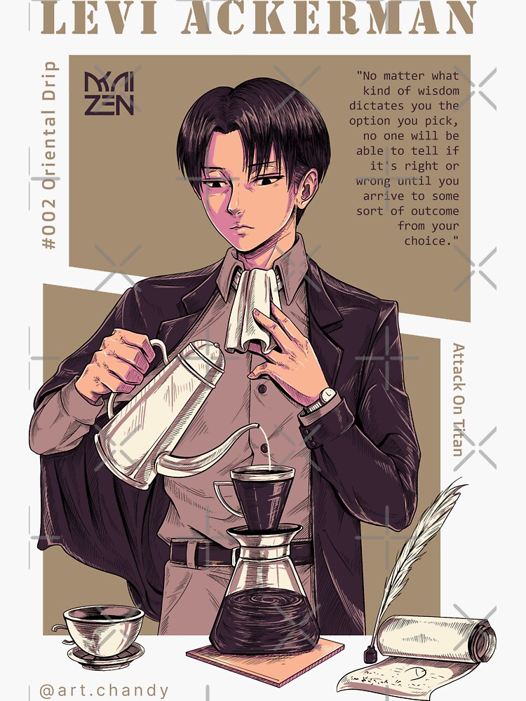 "Levi Ackerman Attack on Titan Anime Manga Shingeki No Kyojin Akaizen ...