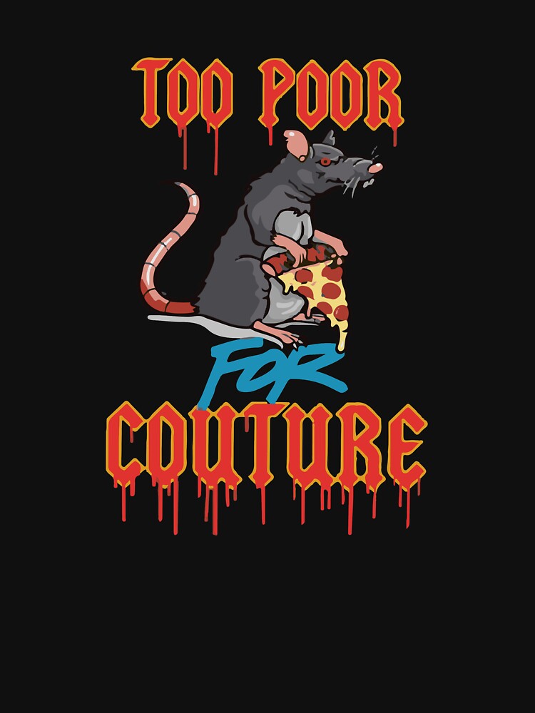 "Too Poor for Couture - Bailey Sarian - Suspish" T-shirt for Sale by ...