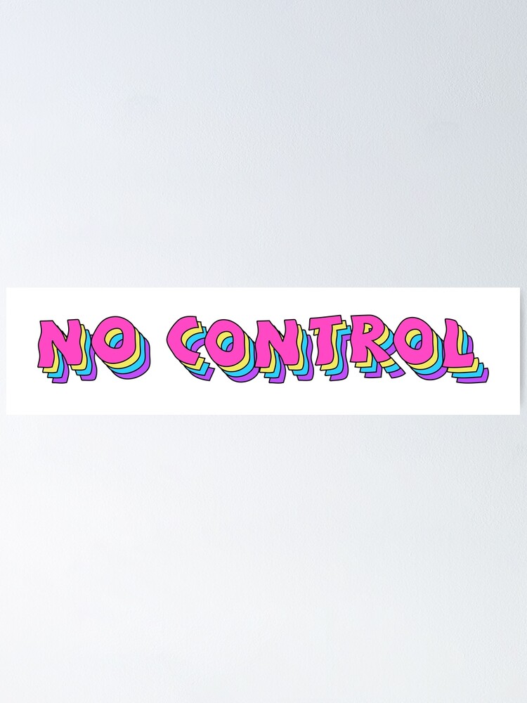 "no control quote vintage sticker 80s aesthetic, stickers for ...