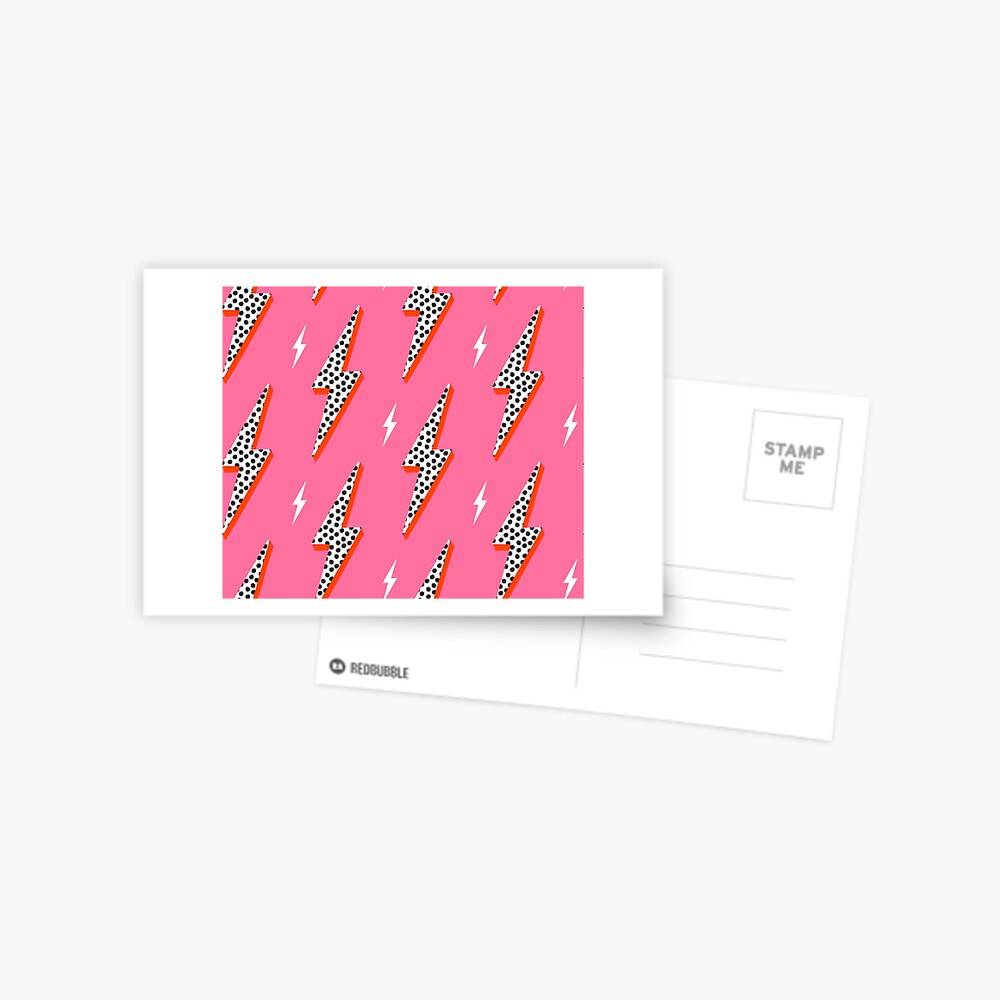 "Lightning bolt thunder flash preppy pink" iPhone Case for Sale by ...