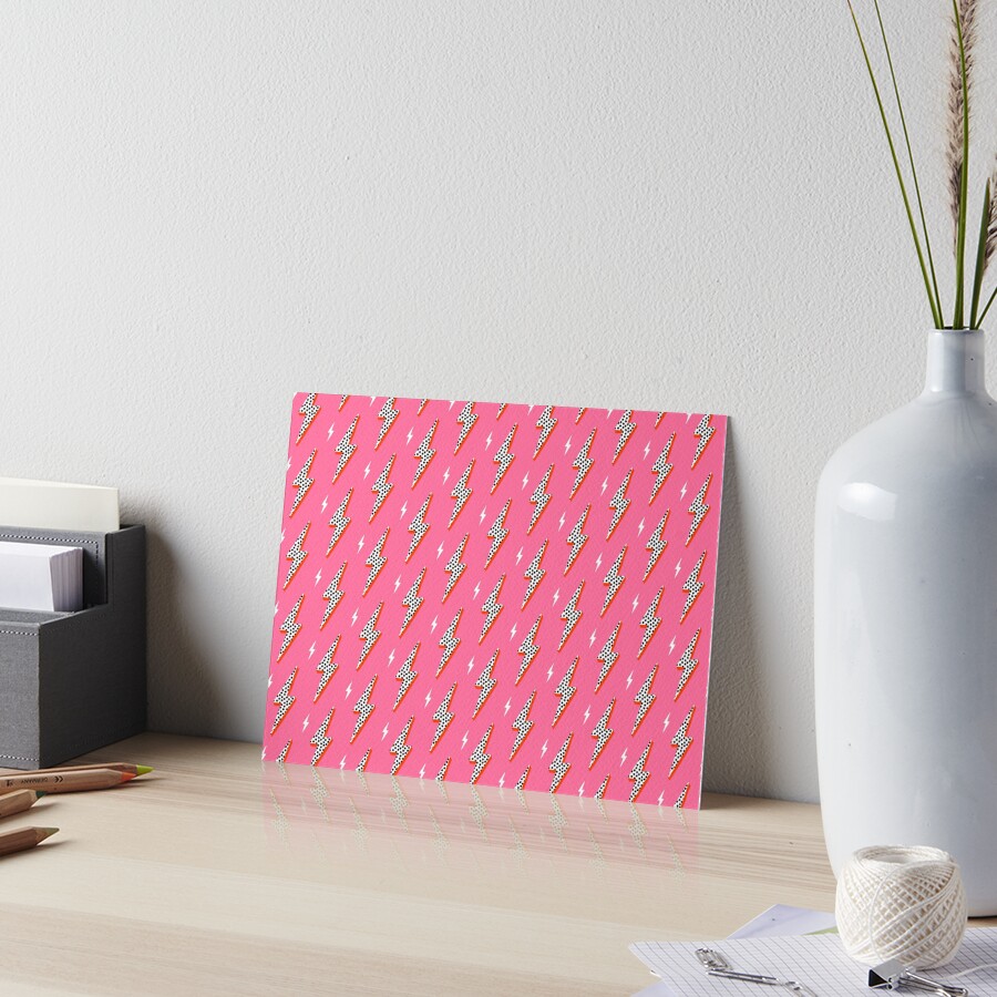 "Lightning bolt thunder flash preppy pink" iPhone Case for Sale by ...