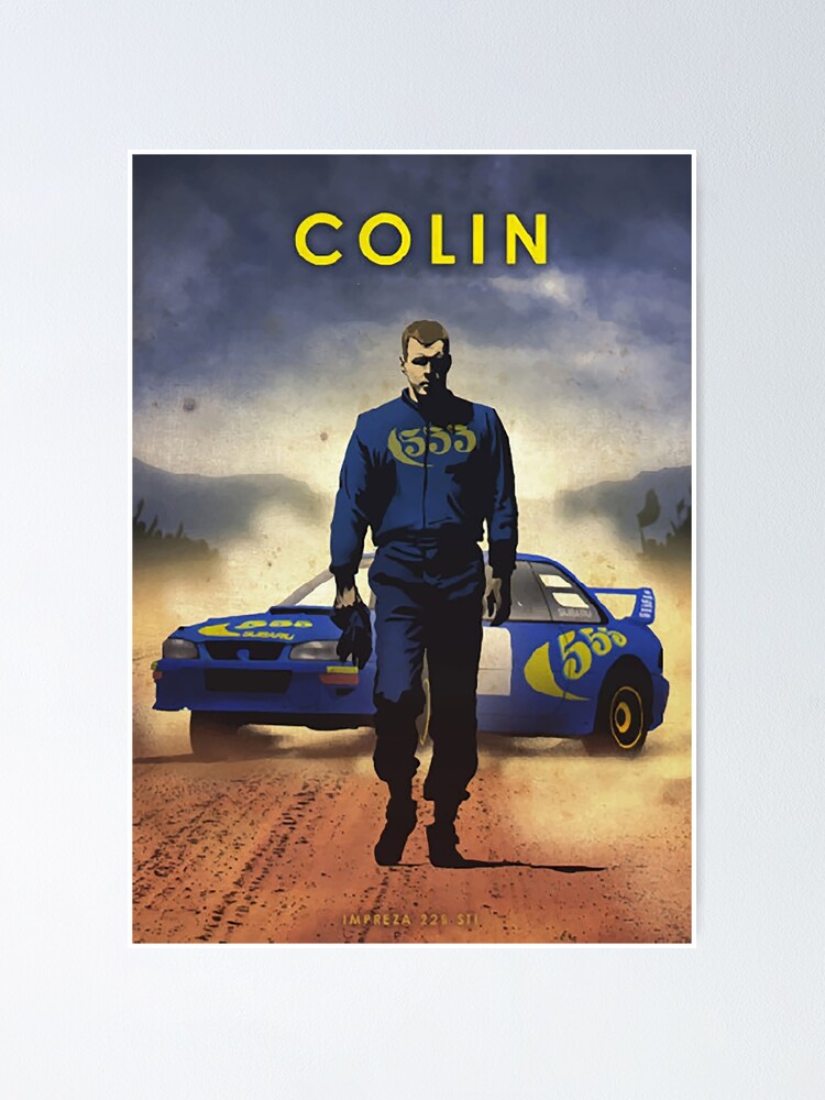 "Colin McRae - Impresa 22B STI - Car Legends" Poster by Great-Peoples ...