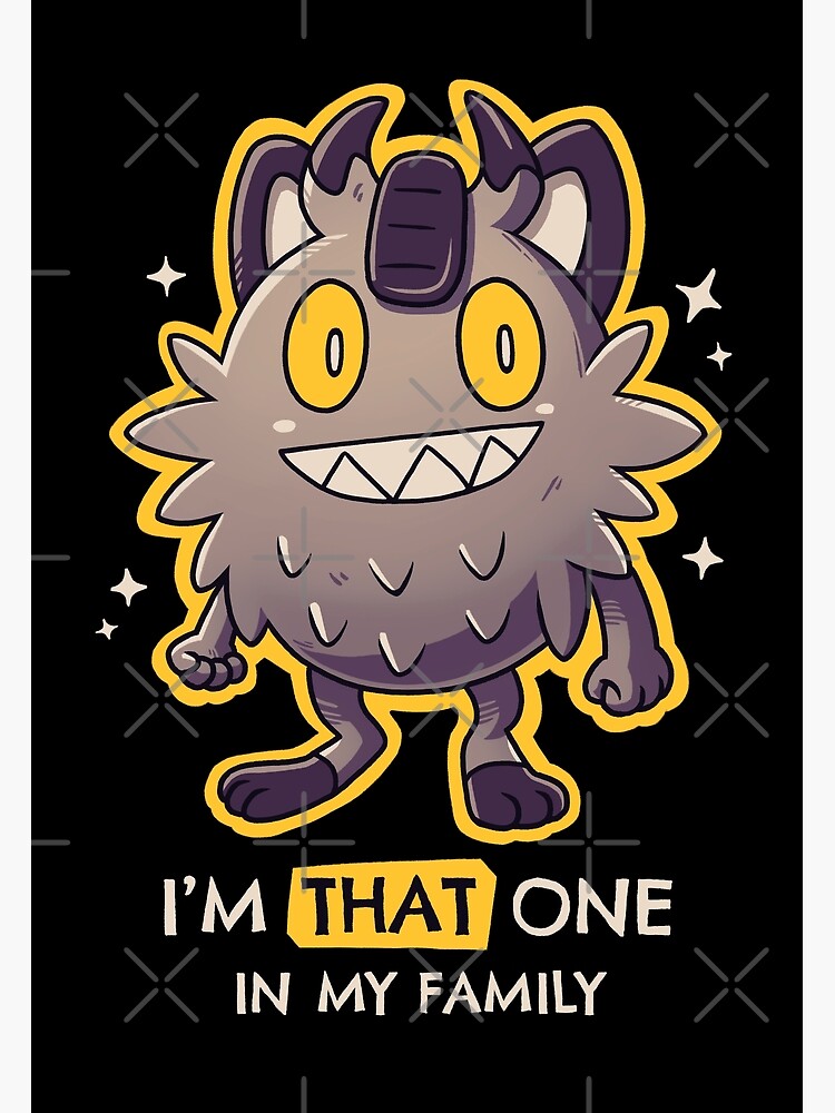 "Weird Creepy Cat Meme // Gaming, RPG, Kawaii" Poster by Geekydog ...